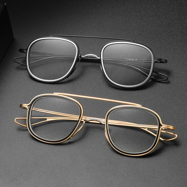 Aviator Style Eyeglass Frames