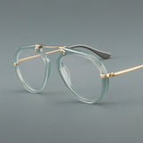 Aviator Style Eyeglass Frames